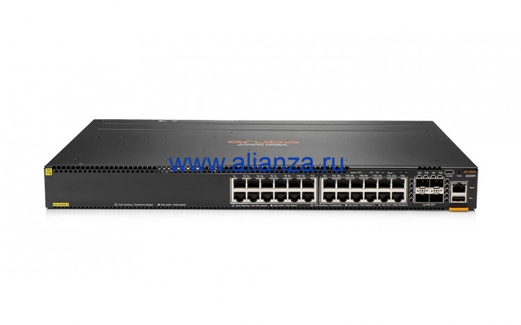 Купить HPE JL662A - Коммутатор Aruba 6300M 24-port 1GbE Class 4 PoE and ...